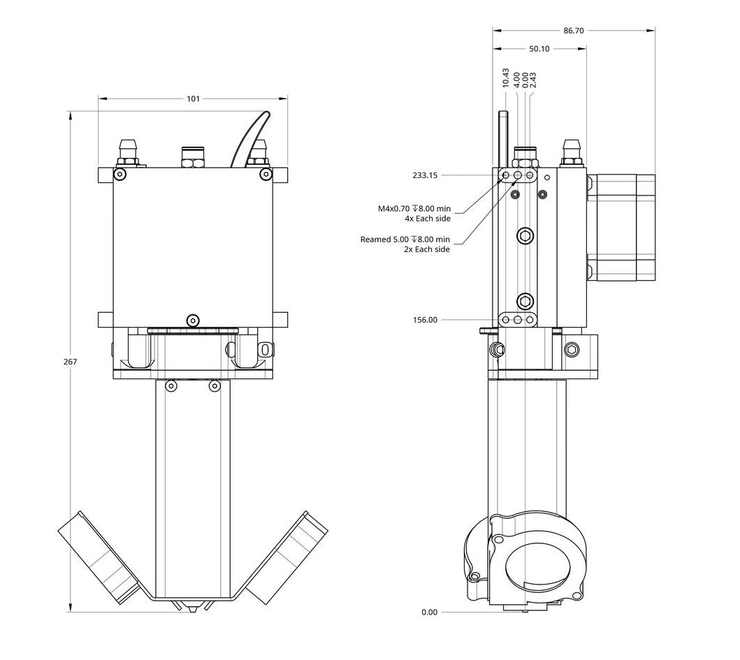 Typhoon: Fast Print & High Flow Rate 3D Printer Extruder - DYZE DESIGN